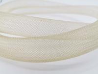 China PEEK Expandable Braided Sleeving 100mm - Heat Resistant to 260°C, UL V-0 Rated for Aerospace & Automotive for sale