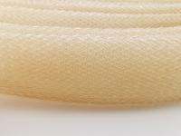 China PEEK Expandable Braided Sleeving 100mm - Heat Resistant to 260°C, UL V-0 Rated for Aerospace & Automotive for sale