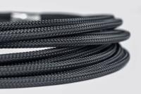 China Black UL VW-1 Expandable Nylon Braided Sleeving 3-100mm Abrasion Resistant Cable Sleeve for sale