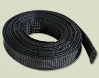 China Custom Color PET Expandable Sleeving PolyEtherEther-Ketone UV Resistant for sale