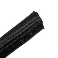China 6mm-50mm PET Self Closing Cable Sleeve Wrapping Split Braided For Protection for sale