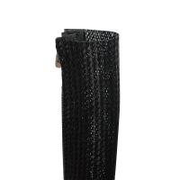 China PET Monofilament Zipper Cable Sleeve Braided Wrap Easy Installing Cable Organizer 150C for sale