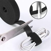 China DIY 2 In 1 Velcro Hook And Loop Tape Easy Install For Cable Management for sale
