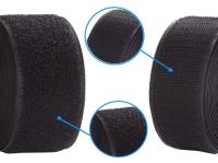 China Self Adhesive Velcro Hook And Loop Tape Roll 10mm - 100mm Width Nylon Standard for sale