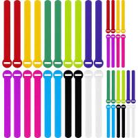 China 100% Nylon Reusable Cable Ties Multi Purpose Adjustable Velcro Cable Management Ties for sale