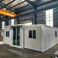 China Custom 20ft 40ft Portable Houses Expandable Container Prefab Home with Sandwich Panel for sale