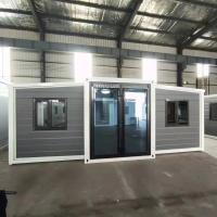 China Villa Sandwich Panel Modular Foldable Container House with 3 Bedroom Prefabricated for sale