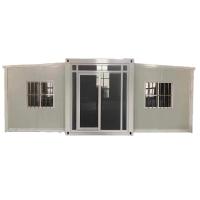 China Shipping Container Frame House for Luxury Villa Prefabricated and Expandable Design for sale