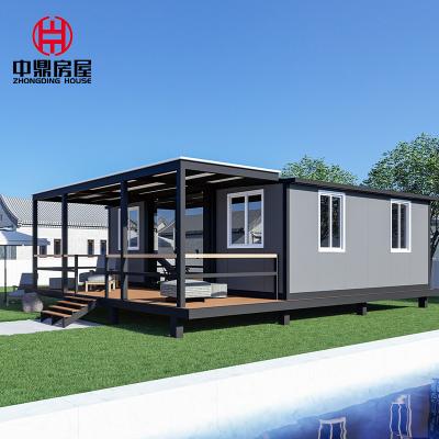 China Expandable Container House for 3 Bedroom Customized Foldable Steel Structure for sale