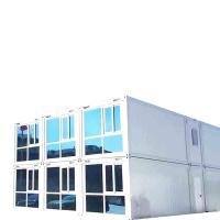 China Steel Prefabricated Two Bedroom Family House for School Hotel Engineering Hospital for sale