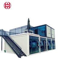 China Steel Prefabricated Two Bedroom Family House for School Hotel Engineering Hospital for sale