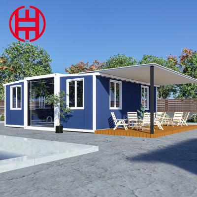 China Modular Prefab Room Mobile Home Expandable House Home with 3 Bedroom Kit Luxury Villa for sale