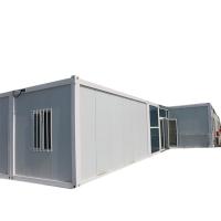 China 20Feet Flat-Pack Detachable Shipping Frame Container House with User House for sale