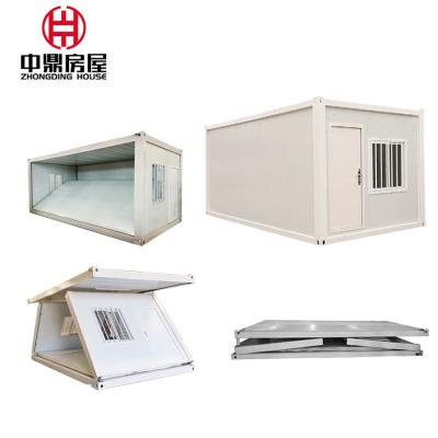 China Customized Color Foldable Mobile Stackable Self Storage Container for Steel Material for sale