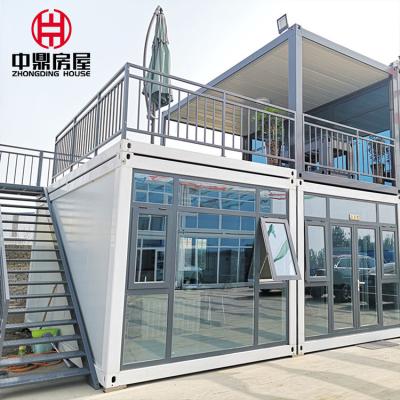 China Modern Design Foldable Container House for Store Hotel Engineering Hospital School for sale