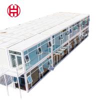 China Modern Design Detachable 20Feet Shipping Frame Flat-Packed Container House for House for sale