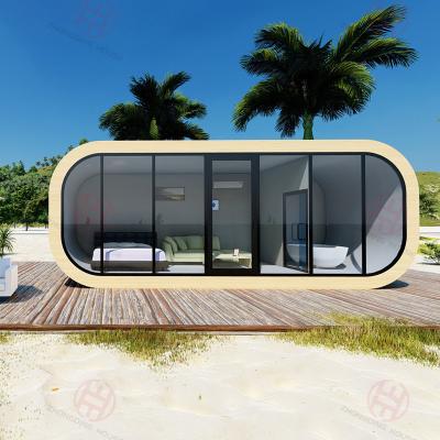 China Balcony Container House Custom Design for Hotel Office and Restaurant for sale