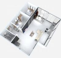 China Modern Design Prefabricated Flat Pack Container Homes for Office/Hotel/Garage/Shop for sale