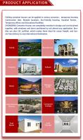 China Modern Design 20FT Prefab Houses Big Container Homes 3 Bedroom House with OEM/ODM for sale