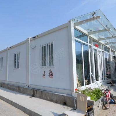 China Easy Assembly Two Story Modular Luxury 3 Bedroom Pre Built Prefab Container Homes for sale