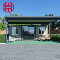 China Steel Customized Windproof Waterproof Modular Expandable Tiny 20ft Prefab Container House for sale