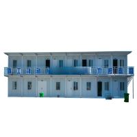 China Fully Assembled Double Bedroom Container House with Steel Structure and Customized Color for sale