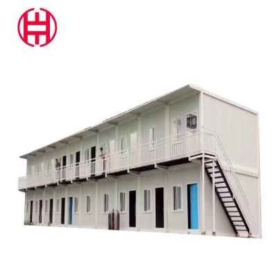 China Modern Design Steel 2 Bedroom Prefab House for Easy Installation and Luxury Style for sale