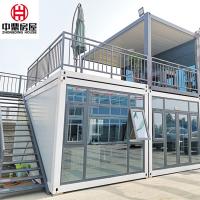 China 40Ft Modular Prefab Luxury Container House with 3 bedroom For Hotel Engineering Hospital for sale