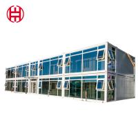 China 20ft Mobile Folding Temporary Prefabricated Houses Container House with 2-3 Bathrooms for sale