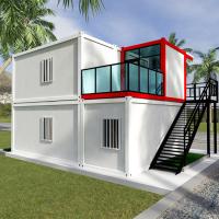 China 20ft 40ft Apartment Shipping Container House Bar Coffee Shop Store with Online Support for sale