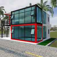 China 20ft 40ft Apartment Shipping Container House Bar Coffee Shop Store with Online Support for sale