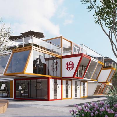 China Modern Design Style 20ft Prefab Modular Container House with Online Technical Support for sale