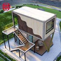 China 20ft Fashion Villa Container House for Club Hotel Steel and Online Technical Support for sale