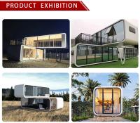 China Customized Color Apple Cabin Prefab Granny Flat RV Capsule House for Office in Australia for sale