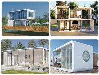 China Luxury Eco Space Capsule Prefab Container Home 2 Bedroom Tiny House Office Pod Mini Apple Cabin Casa Capsula for sale
