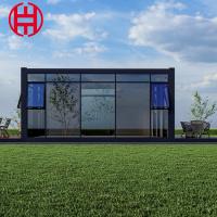 China 20 ft Luxury Wooden Log Cabin for Coffee Store and Club Portable Multi Family Homes for sale