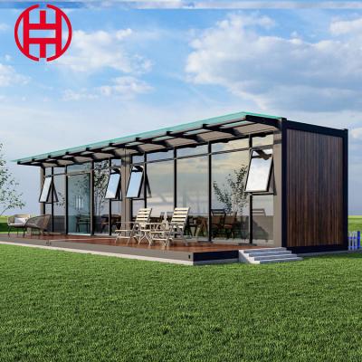 China Modern Wooden Log Cabin Prefabricated Prefab Assembled Temporary House Container Dome Fireproof House for sale
