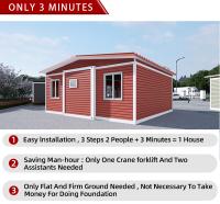 China Full Bathroom 2 Bedroom Luxury Container Homes 20FT Australia Prefabricated Apartment for sale