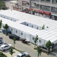 China 20ft Removable Detachable Container Office Steel Modular Prefab House for Store for sale