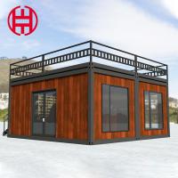 China Detachable Villa Small House Mobile Prefab Tiny Home with Bedroom Terrace and Support for sale
