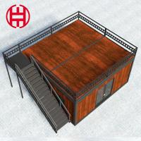 China Detachable Villa Small House Mobile Prefab Tiny Home with Bedroom Terrace and Support for sale