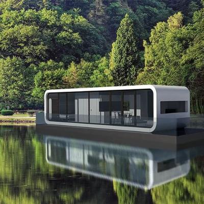 China Sandwich Panel 20Ft 30Ft 40Ft Modern Popular Mobile Apple Cabin In Prefab House OEM/ODM YES for sale
