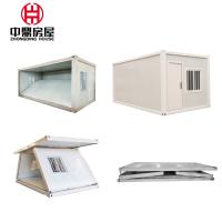 China Foldable Tiny Container Office 20ft Modular Folding Container House for Apartment for sale