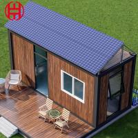 China OEM/ODM YES Foldable Prefab European 3-Bedroom Container Houses with Solar Panels for sale
