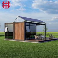 China Modular Prefabricated Tiny Container House with Detachable Container Solar Panels for sale
