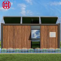 China OEM/ODM YES 20 Foot Underground Prefab House with Steel Finish and Solar Panels 2 Bedrooms for sale