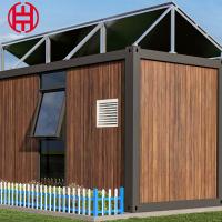China Modern Apartment Design Style Prefabricated Modular Container House with Solar Panels for sale