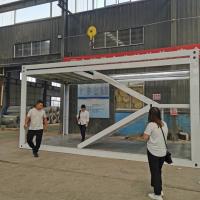 China Modular 20ft Living Expandable Container House Customized Color Modular Flat Pack for sale