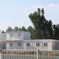 China Online Technical Support Prefabricated Prefab Home Stackable Flat Pack Container House for sale