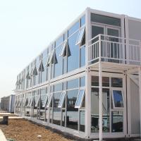 China Customized Color Easy Installation Portable Container Flat Pack House Expandable Foldable for sale